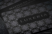 Mirror Finish Black Metal Business Cards | RockDesign.com