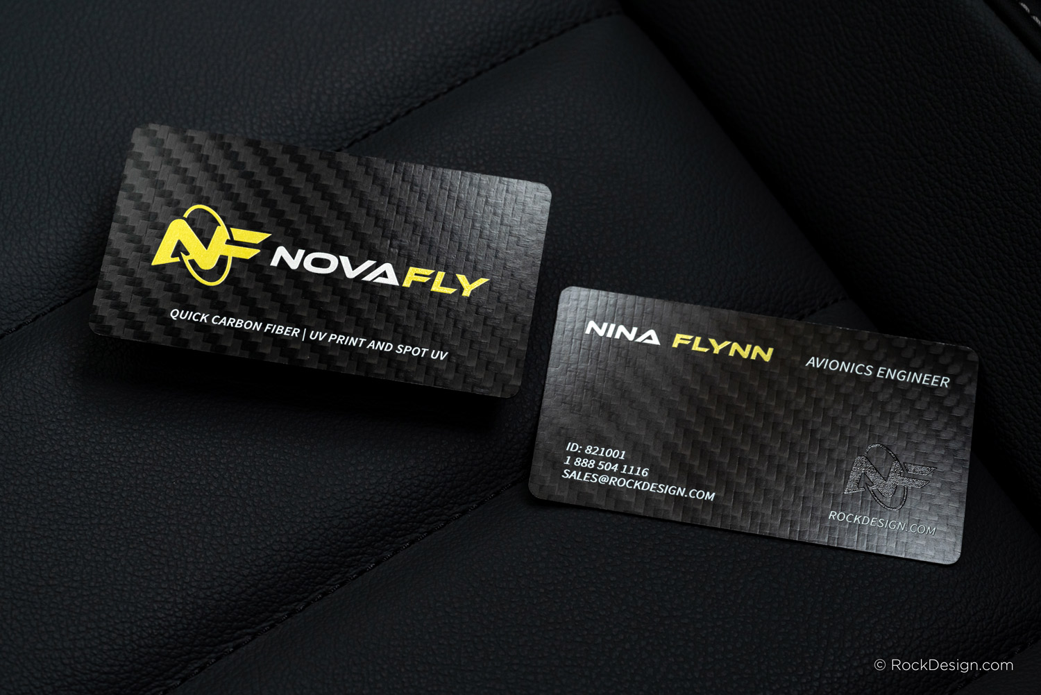 Quick Carbon Fiber Business Cards | Premium Quality