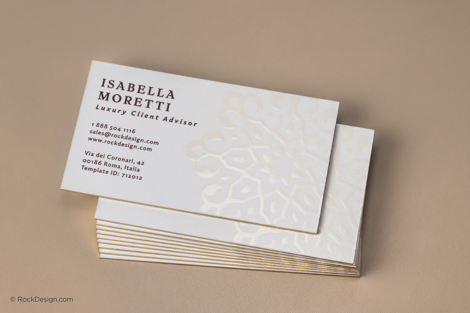 Refined Gold Edge Foil Express Black Hard Suede Business Card Templates ...